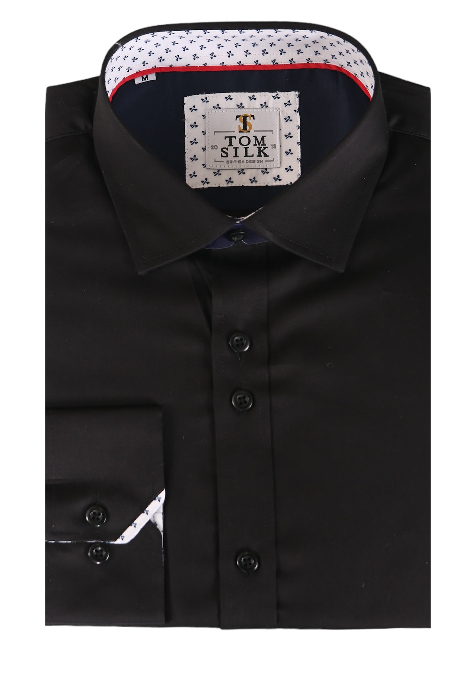 Tom Silk - Tailored Fit Shirt With Trim – Attiredirect